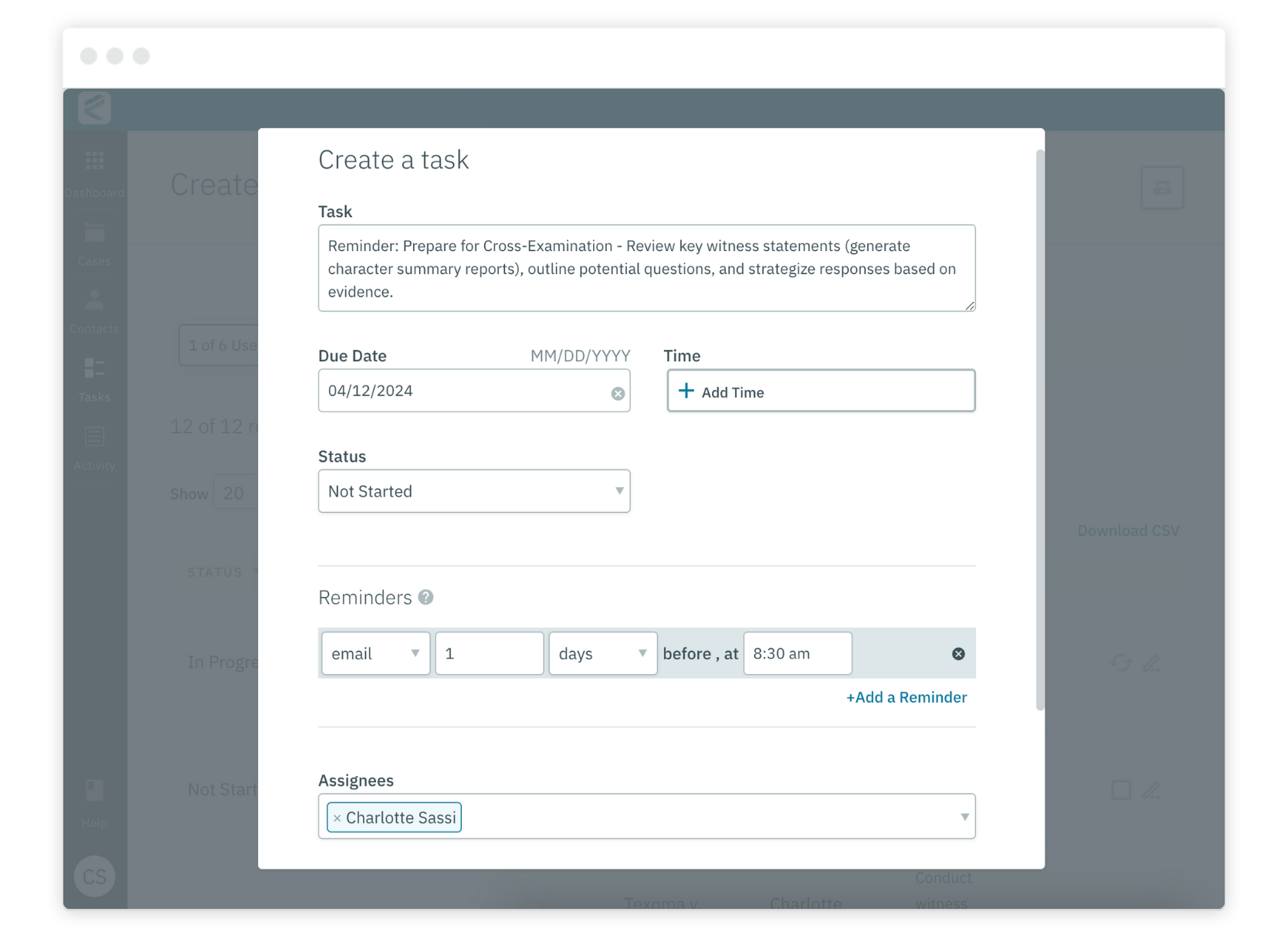 Legal Task Management Software | CaseFleet